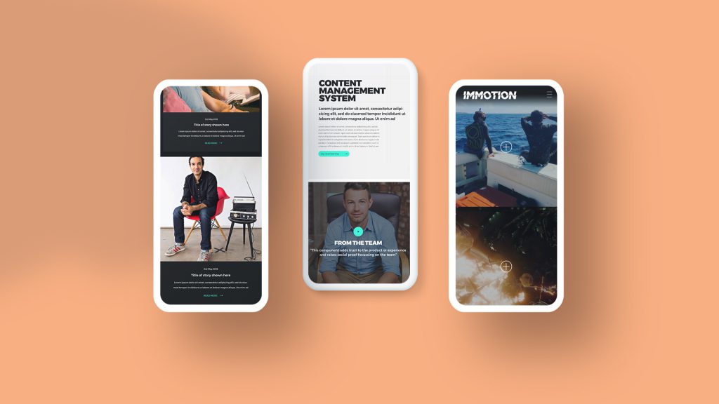 Immotion VR - Case Study for Virtual Reality Website Design - 180 South